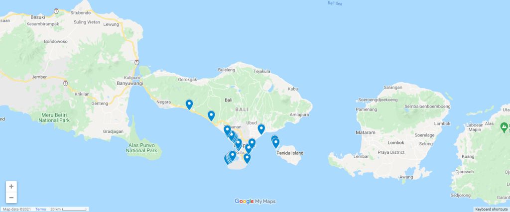 Bali Surf Locations – Surf Guides, Surf Lessons and Fishing Trips in ...